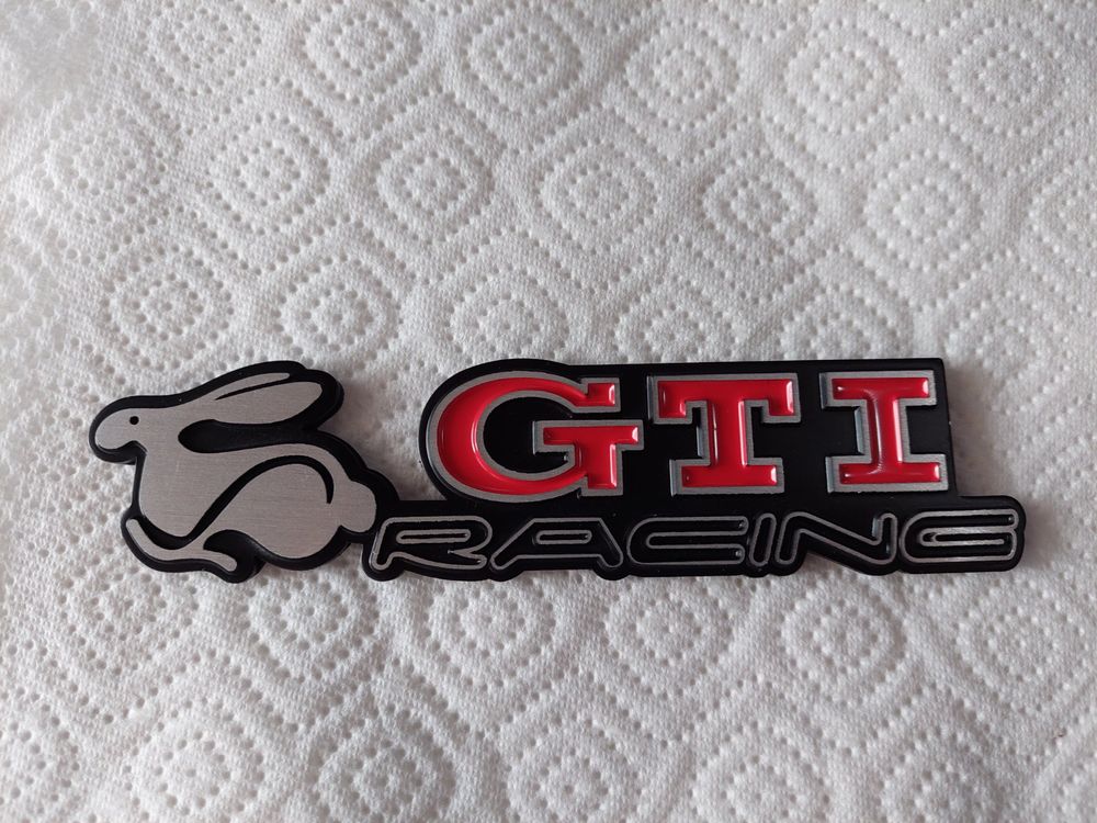 VW GTI Racing Logo/ Emblem Neu: | Kaufen auf Ricardo