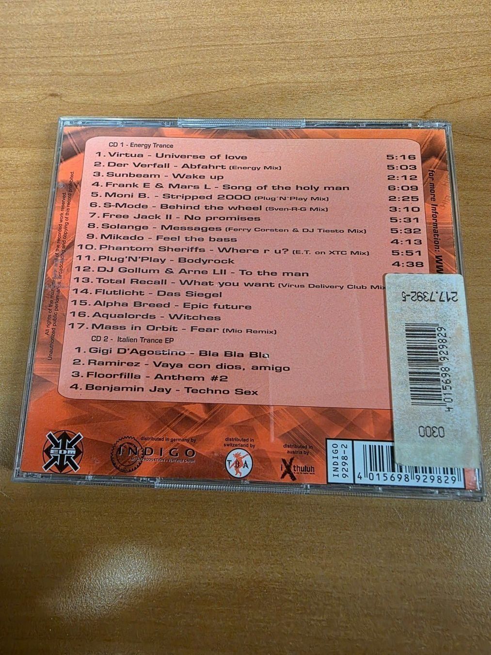 CD - DJ Yanny – Energy Trance Vol. 8 (Trance) (2000) (Gebraucht) in ...