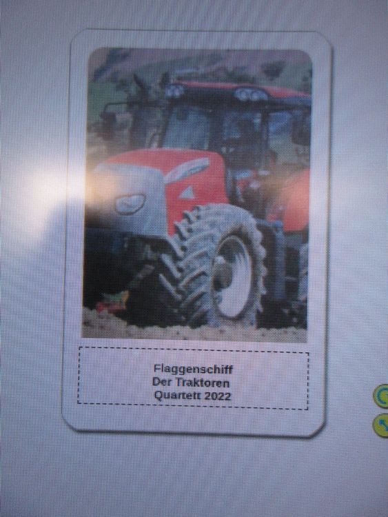 Flaggenschiff der Traktoren 2022 Quartett 52 Karten (Neu und originalverpackt) in Herznach für ...