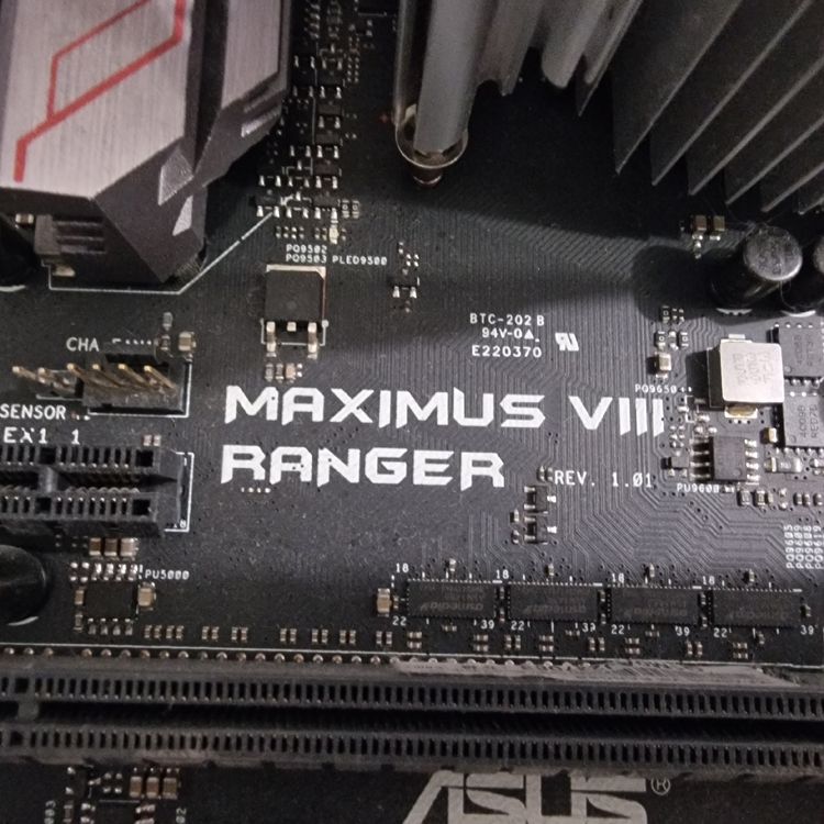 Asus Motherboard Maximus VIII Ranger i5 6500K | Kaufen auf Ricardo
