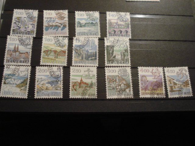 Satz Dauermarken ET-o, Tierkreiszeichen (Gebraucht) in Niederwil AG für CHF 1 – mit Lieferung ...