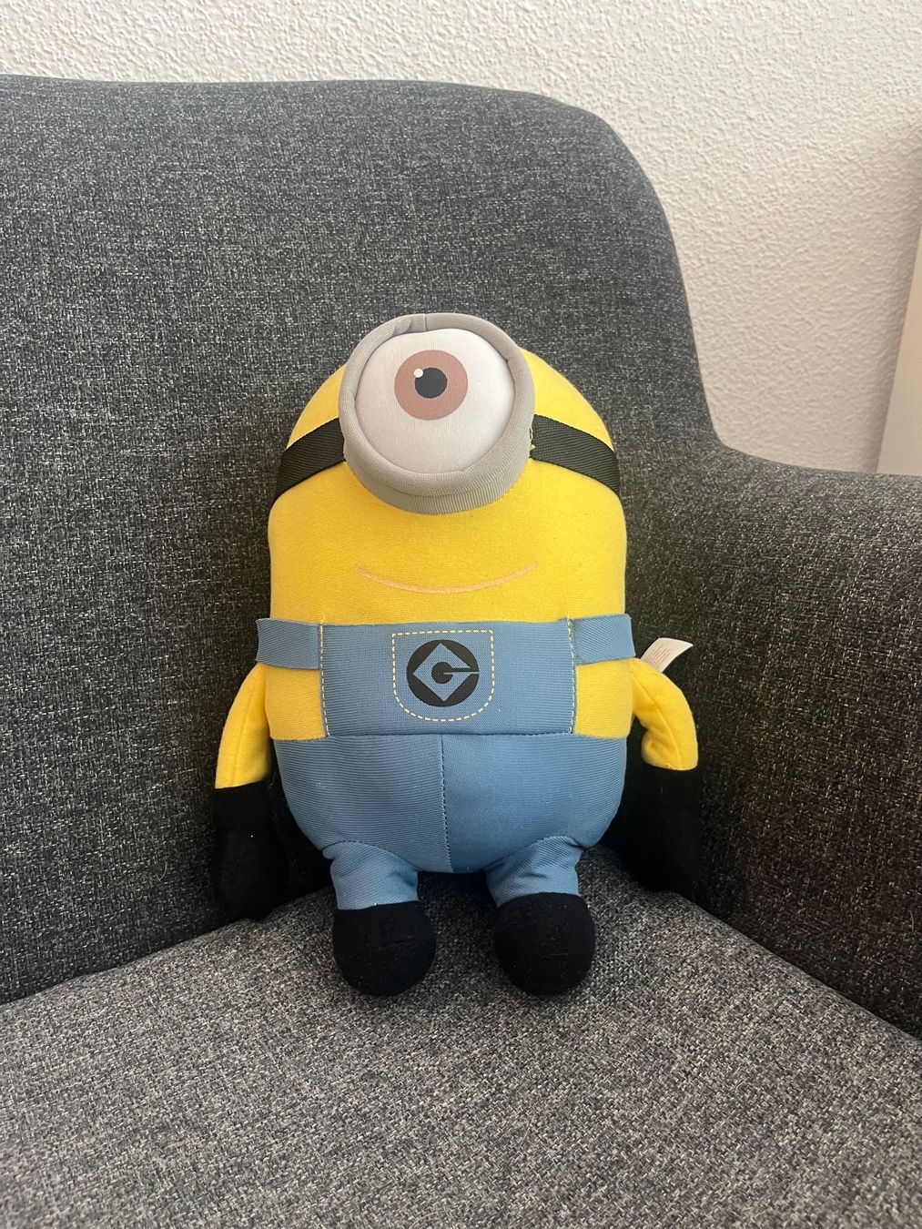 Minion Plüschtier mit 3D-Auge (Despicable Me2) (Gebraucht) in Aarau für ...