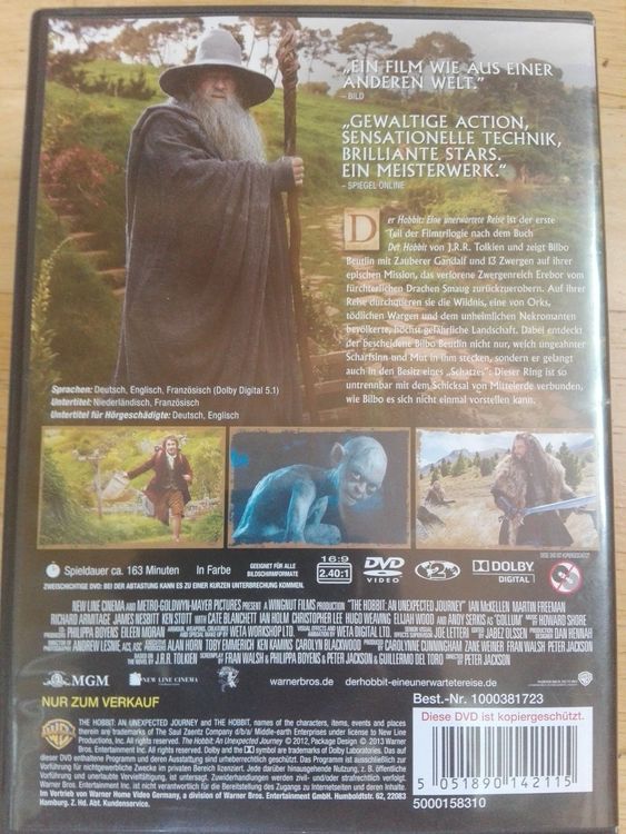 Der Herr der Ringe + Der Hobbit (Trilogien) -6'DVD's-Set- (Gebraucht) in St.Gallen für CHF 16 ...