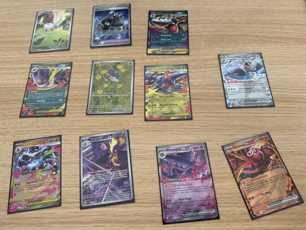 Pulls aus Phantasmal Flames / Mega Charizard / Mega Gengar (Gebraucht ...
