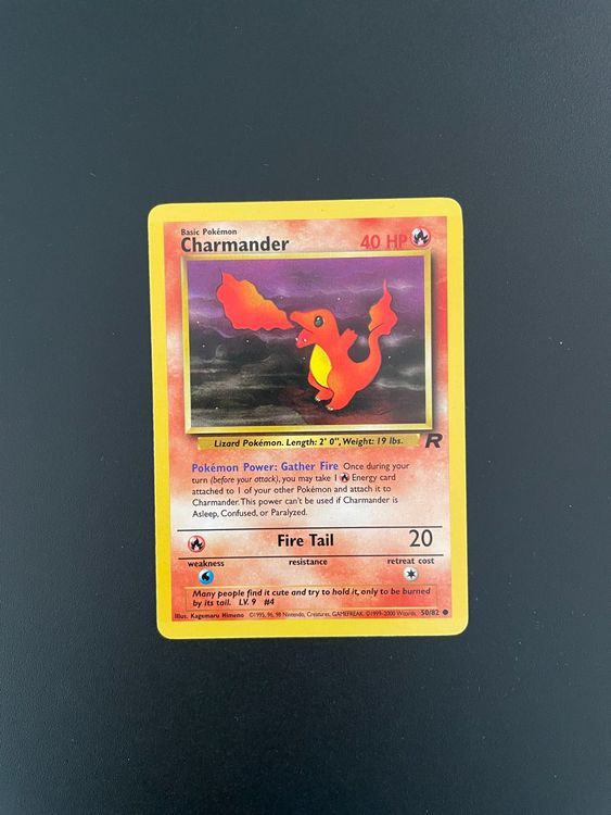Pokémon Team Rocket Charmander 50/82 ab 1 (Gebraucht) in Zürich für CHF ...