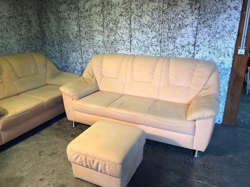 Himolla Sofa inkl. Hocker (D'occasion) à Bern pour CHF 100 – avec livraison | Acheter sur Ricardo