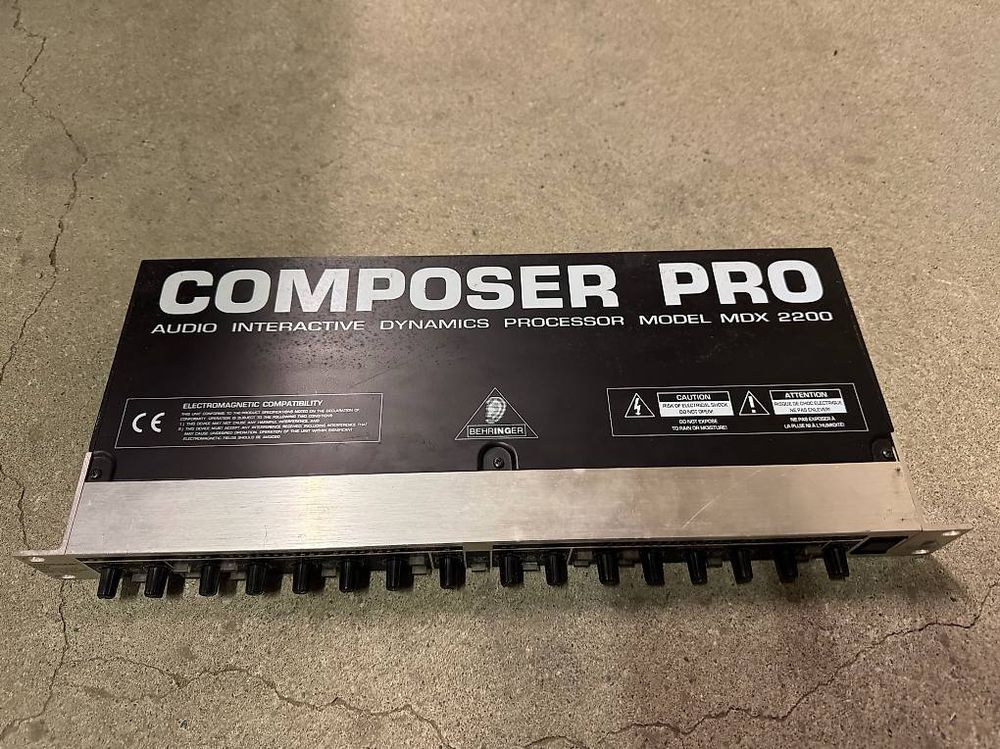 Behringer Composer Pro MDX2200 Compressor/Limit (Gebraucht) in ...