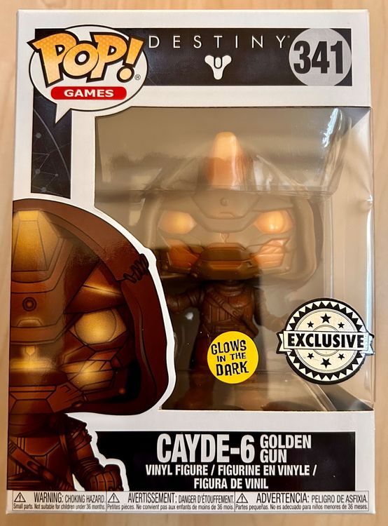 Funko POP! Destiny Figur Cayde-6 (Golden Gun) (10 cm) (Neu und ...