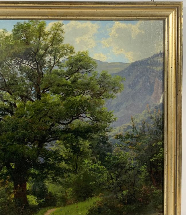 Wilhelm Bernhard Benteli (1839-1924) Gemälde -Brienzer (Gebraucht) in ...