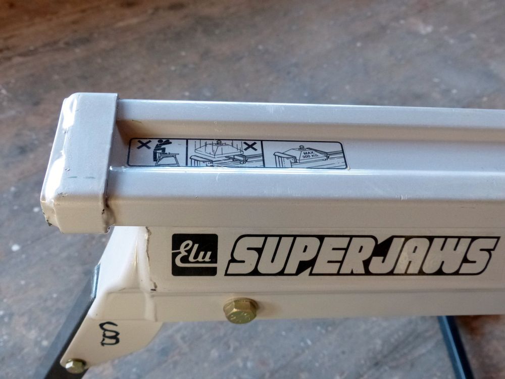 Elu Superjaws Spann Bock Schraubstock (Gebraucht) in Diemtigen für CHF ...