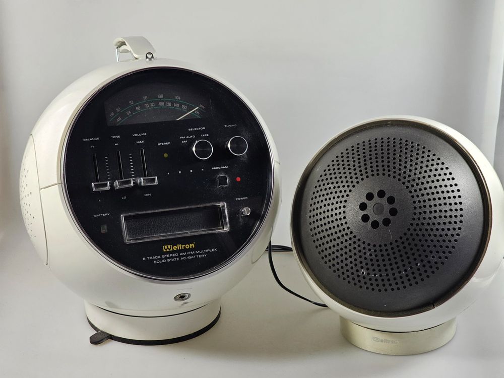 Weltron 2001 8Track Player - Space Age - Top Design - 70er! (Gebraucht ...