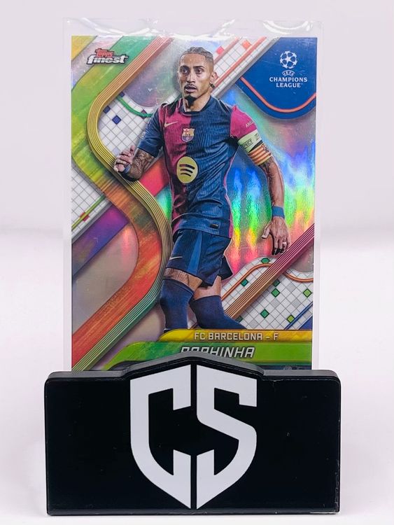 2024-25 Topps Finest Raphinha FC Barcelona Refractor (Gebraucht) in ...