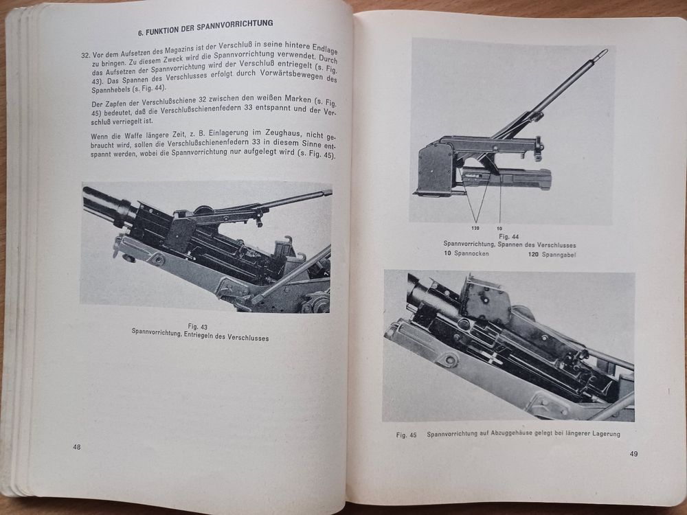 Regl, Tech Beschreibung/Bedienung 20 mm Flab Kanone 54, 1958 | Kaufen ...