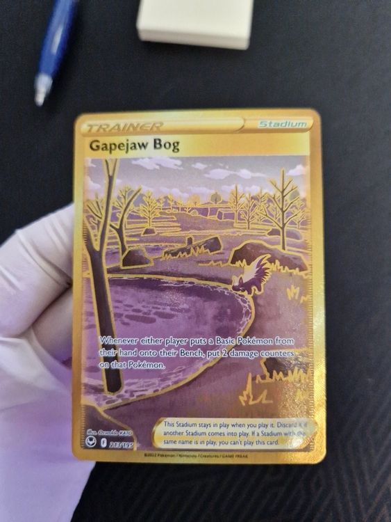 Gapejaw Bog Gold Pokemon Karte (Gebraucht) in Killwangen für CHF 6 ...