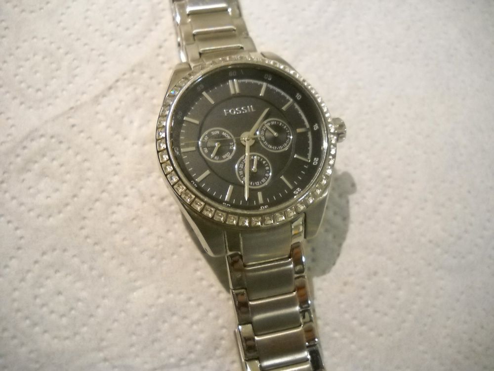 Fossil Carissa Analog Black Damenuhr-BQ1763 (Gebraucht) in Winkel für ...