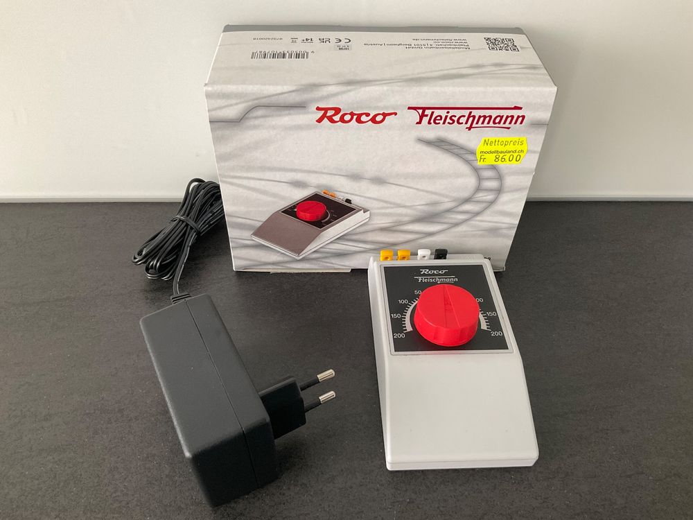 Roco/Fleischmann 10798 Fahrregler und Schaltnetzteil. Neu!!! (Neu (gemäss Beschreibung)) in ...
