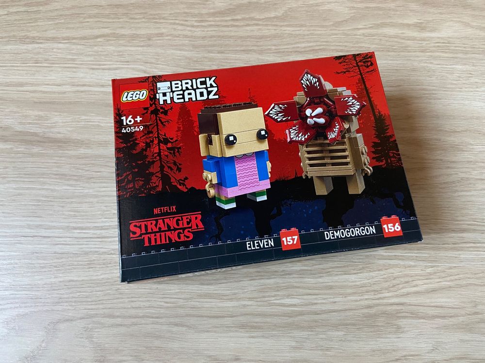 Lego Brick Headz 40549 Stranger Things - Demogorgon & Elfi (Neu und ...