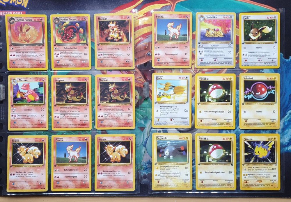 Pokemon Karten first Edition Sammlung (Gebraucht) in St.Gallen für CHF ...