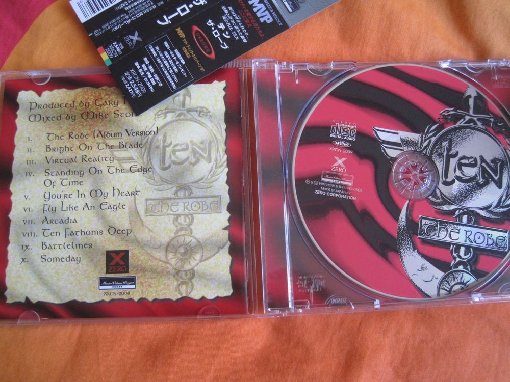 TEN The Robe 80this Hard Rock CD Japan Import RAR (Neu (gemäss ...