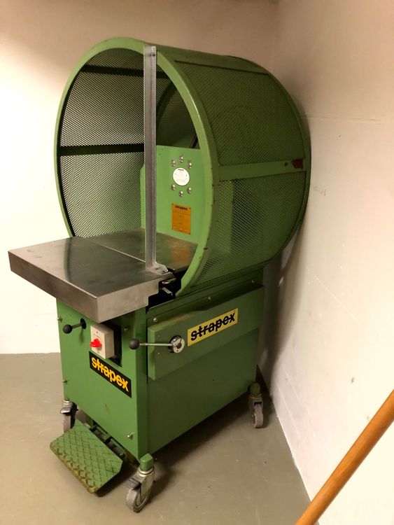 Strapex Schnur- / Paket Bindemaschine Bindapparat neu Rollen (Gebraucht ...