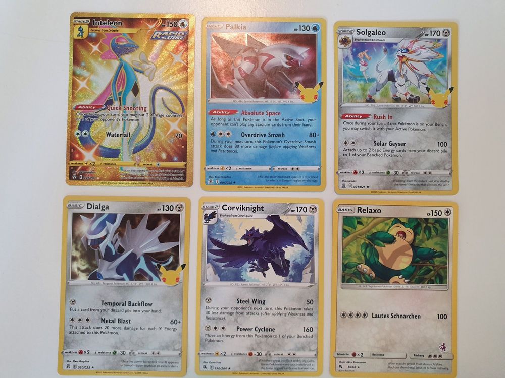 Pokemon Inteleon Gold Shiny | Kaufen auf Ricardo