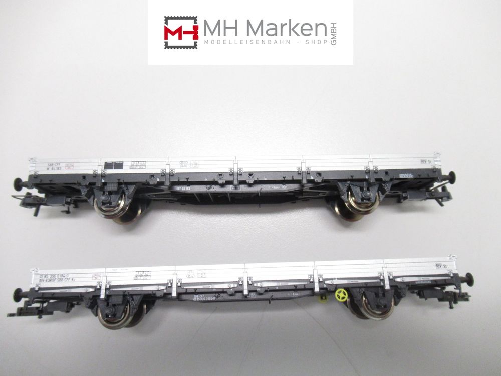 Roco 47790 +47791 SBB Niederbordwagen DC H0 (Gebraucht) in Basel für ...