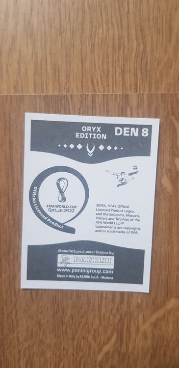 WM 2022 Qatar DENMARK - DEN8 - JENS STRYGER LARSEN (Neu (gemäss ...