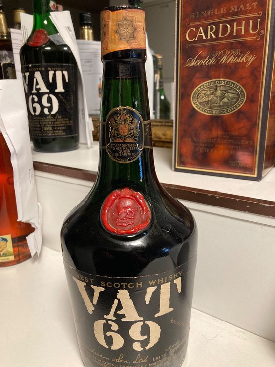 Whisky VAT 69 1960 (Gebraucht) in beckenried für CHF 25 – nur Abholung auf Ricardo kaufen