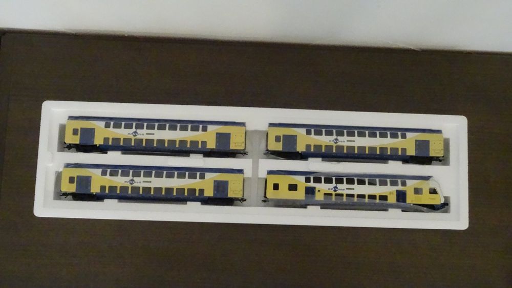Märklin 43475, Doppelstockwagen- Set, Metronom, LNVG, NEU | Kaufen auf ...