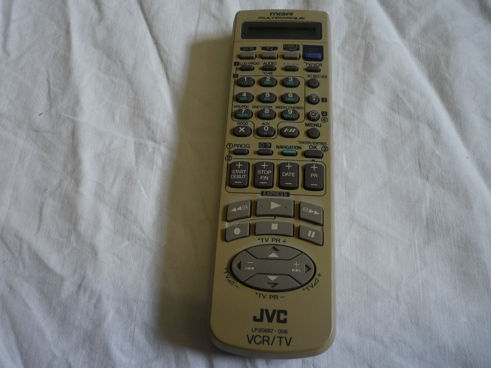 Fernbedienung JVC VCR TV Player Remote control LP 20667 -006 (Gebraucht ...