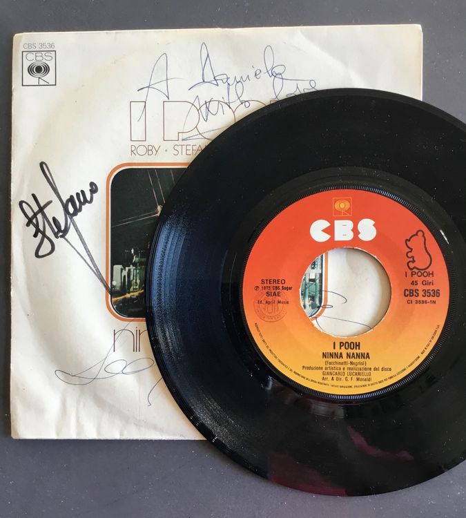 I Pooh 1975 | Ninna nanna | handsigniert (Gebraucht) in Eggersriet für CHF 100 – mit Lieferung ...
