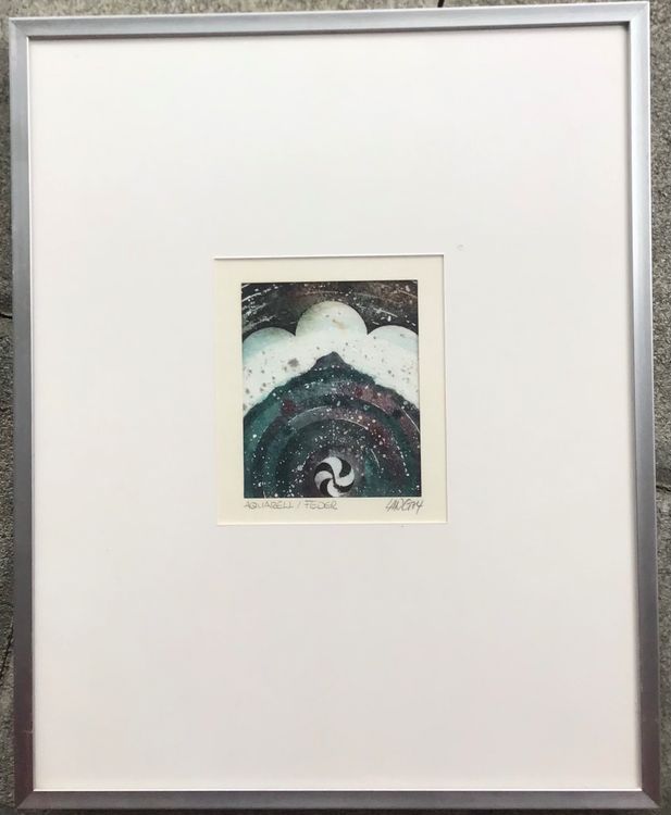 Abstrakte Mischtecknik aus Galerie Nachlass | Kaufen auf Ricardo