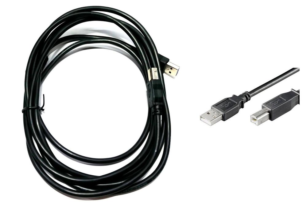 1.5m USB 2.0 Datenkabel / Druckerkabel (Neu und originalverpackt) in ...