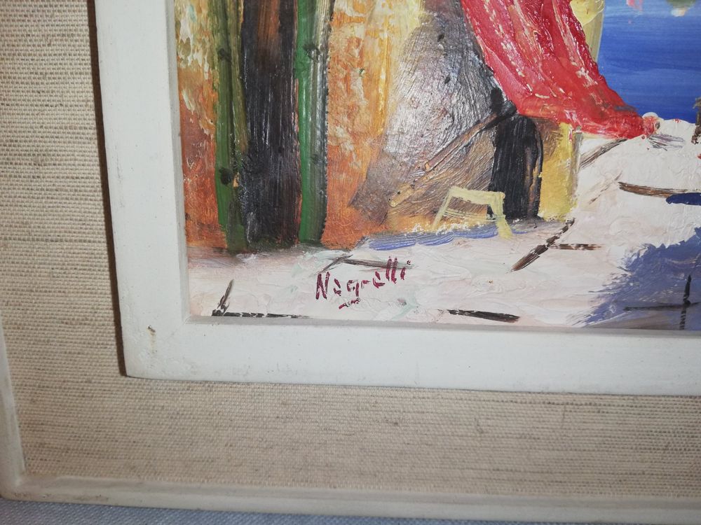 Bild signiert Negrelli (Gebraucht) in für CHF 1 – nur Abholung auf ...