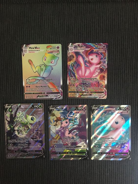 Pokemon Fusions Angriff Deutsch Sammlung Mew Vmax Mint | Kaufen auf Ricardo