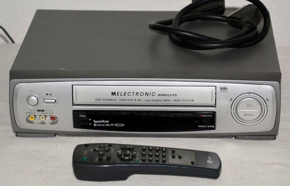 Videorecorder / magnétoscope VHS Melectronic MVR601LG (Gebraucht) in ...