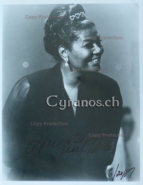 Pearl Bailey (1918-1990) Schauspielerin - sign. Grossfoto (Gebraucht ...
