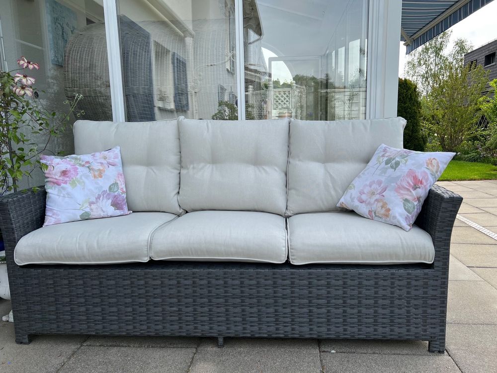 Garten Lounge Outdoor BIZZOTTO ADEN Sitzbank Sofa (Gebraucht) in ...