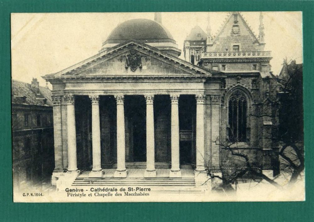 Genève - Cathédrale de St.-Pierre, ca. 1900 (Gebraucht) in Sargans für CHF 1 – mit Lieferung auf ...