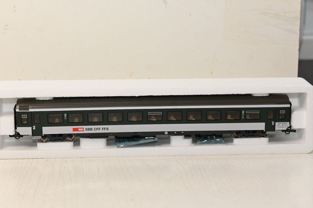 SBB 2 Kl EW IV grün Roco HO/DC mit OVP | Kaufen auf Ricardo