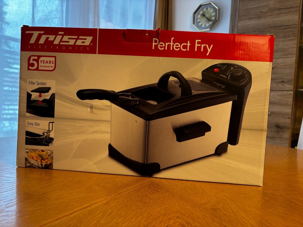 Trisa Fritteuse Perfect Fry, fast neu und originalverpackt (Neu (gemäss ...