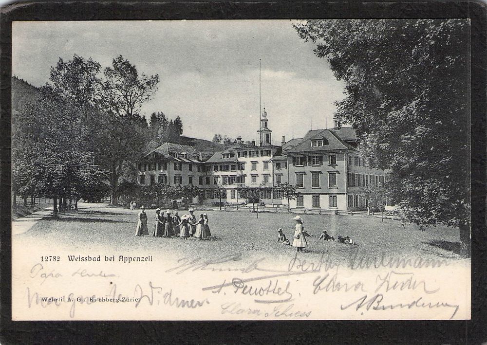 Weissbad AI , gel. 9.Vlll.1907 (Gebraucht) in Reichenburg für CHF 19 – mit Lieferung auf Ricardo ...