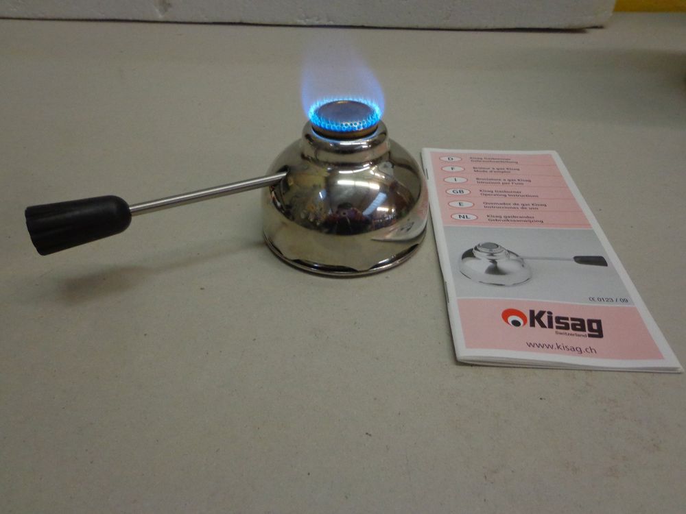 Kisag Gasbrenner - Rechaudbrenner (Gebraucht) in Zofingen für CHF 19 – mit Lieferung auf Ricardo ...
