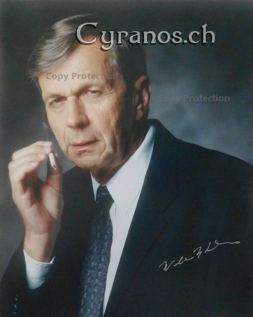 William B. Davis (1938) Schauspieler - Autogramm AKTE X (Gebraucht) in ...