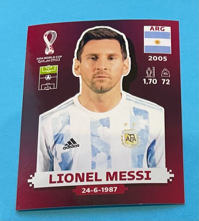Panini WM 2022 LIONEL MESSI ARG 20 | Kaufen auf Ricardo