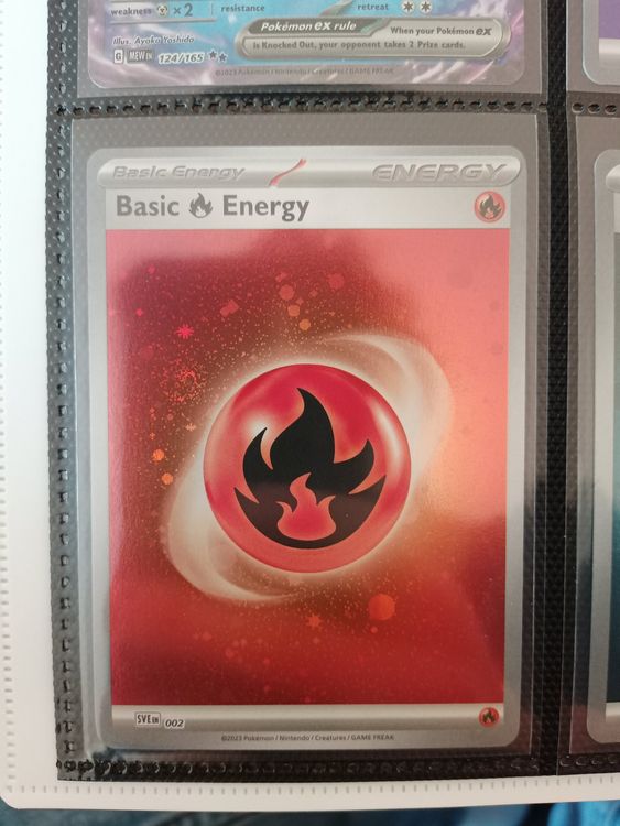 Fire Energy - Holo - Pokemon 151 Englisch | Kaufen auf Ricardo