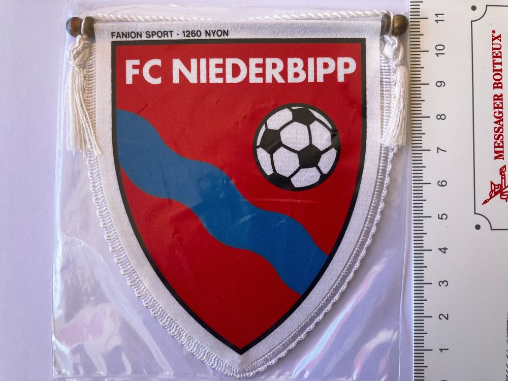 Vintage Fanion/Wimpel FC NIEDERBIPP (Neu und originalverpackt) in Gland für CHF 10 – mit ...