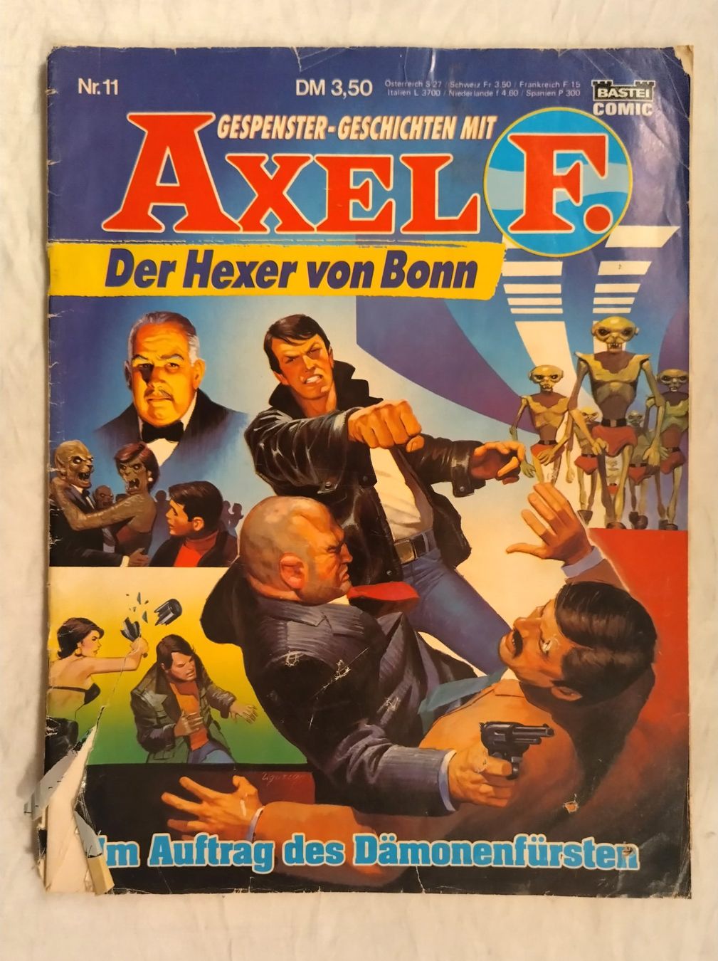 Axel F. Nr. 11 – Der Hexer von Bonn / Mit Gebrauchsspuren (Gebraucht ...