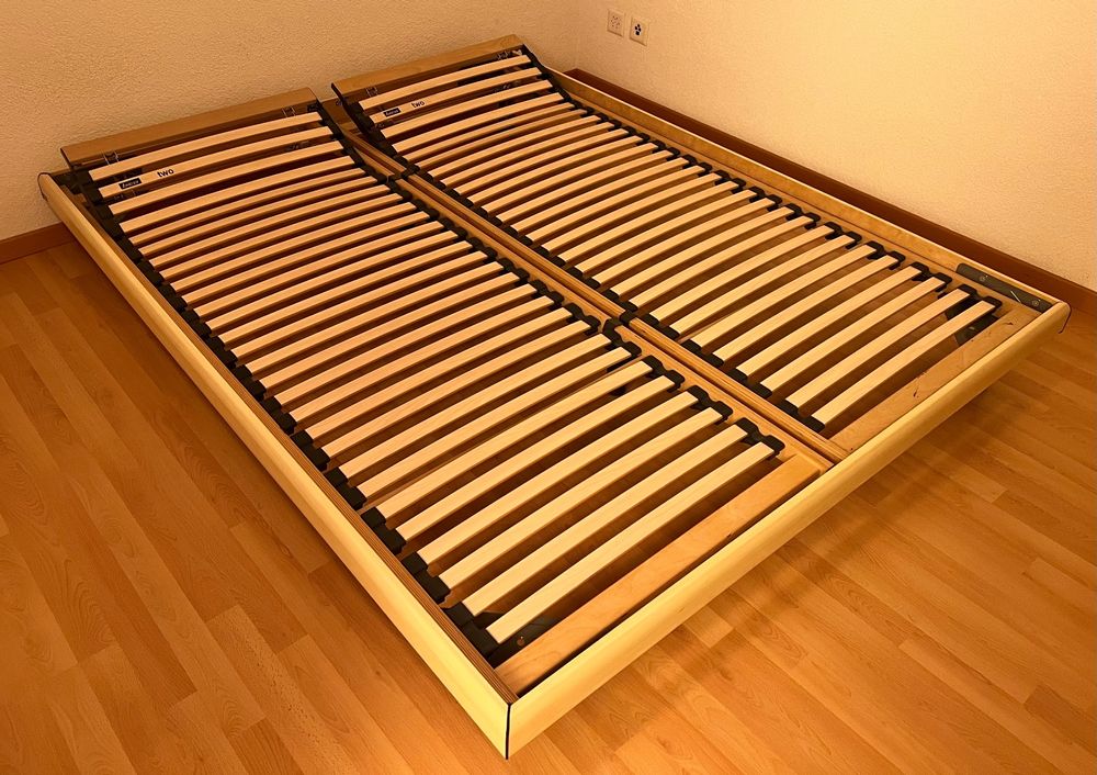 Bico Doppelbett (Gestell mit Lattenrost) (Gebraucht) in für CHF 49 ...