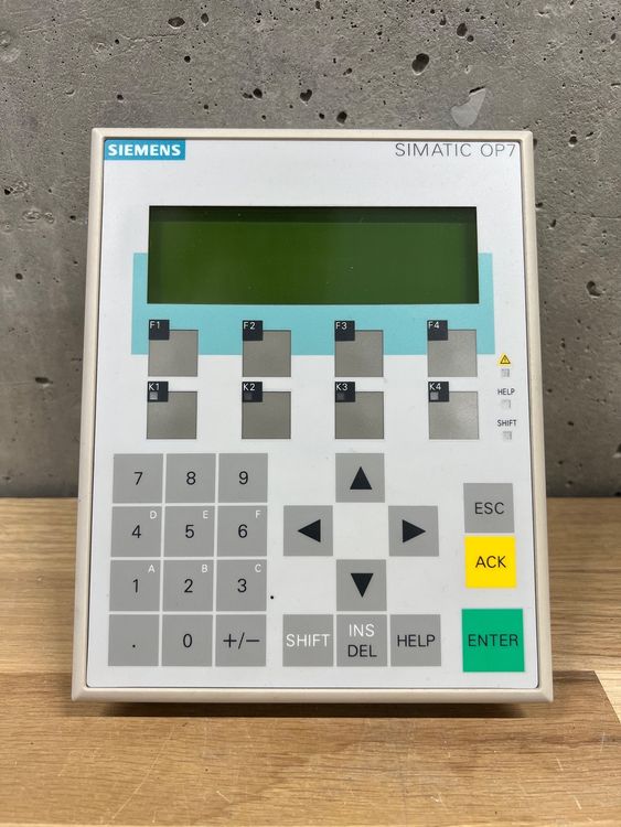 Simatic OP7 gestestet!- Siemens Operator Panel (Gebraucht) in ...